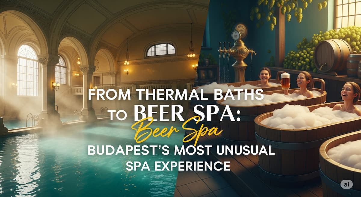 From Thermal Baths to Beer Spa: Budapest’s Most Unusual Spa Experience ...