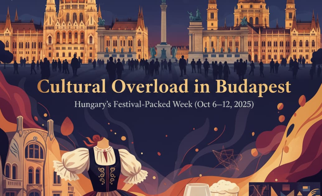 Cultural Overload in Budapest: Hungary’s Festival-Packed Week (Oct 6–12 ...